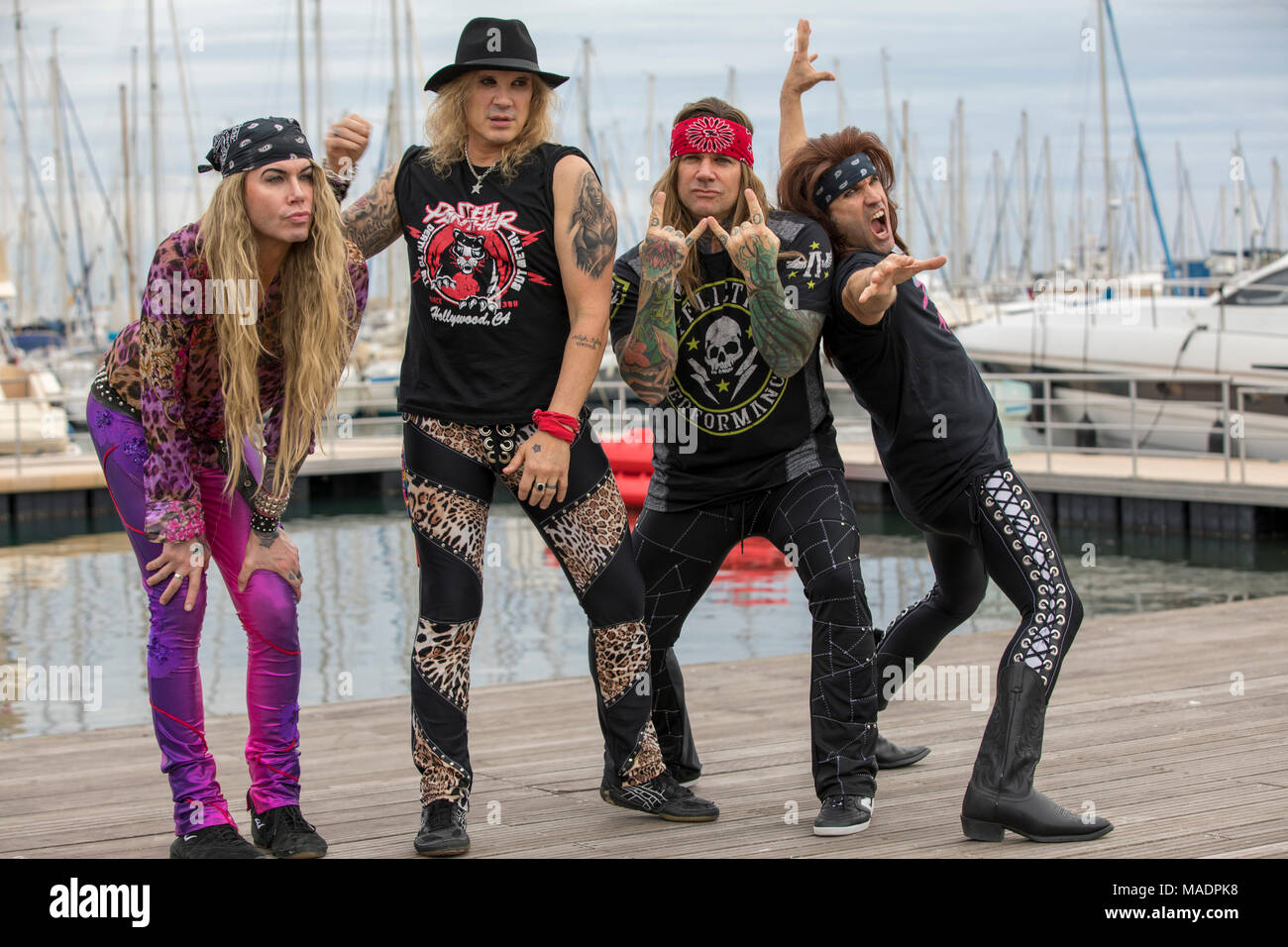 Stix Zadinia, Lexxi Foxx, Ralph Saenz and Russell Parrish attend the ...