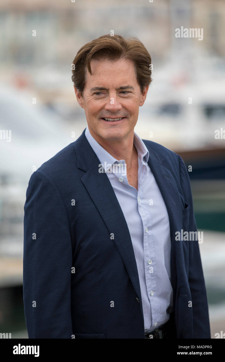 Kyle MacLachlan attend the photocall during MIPCOM 2016 at Palais des ...