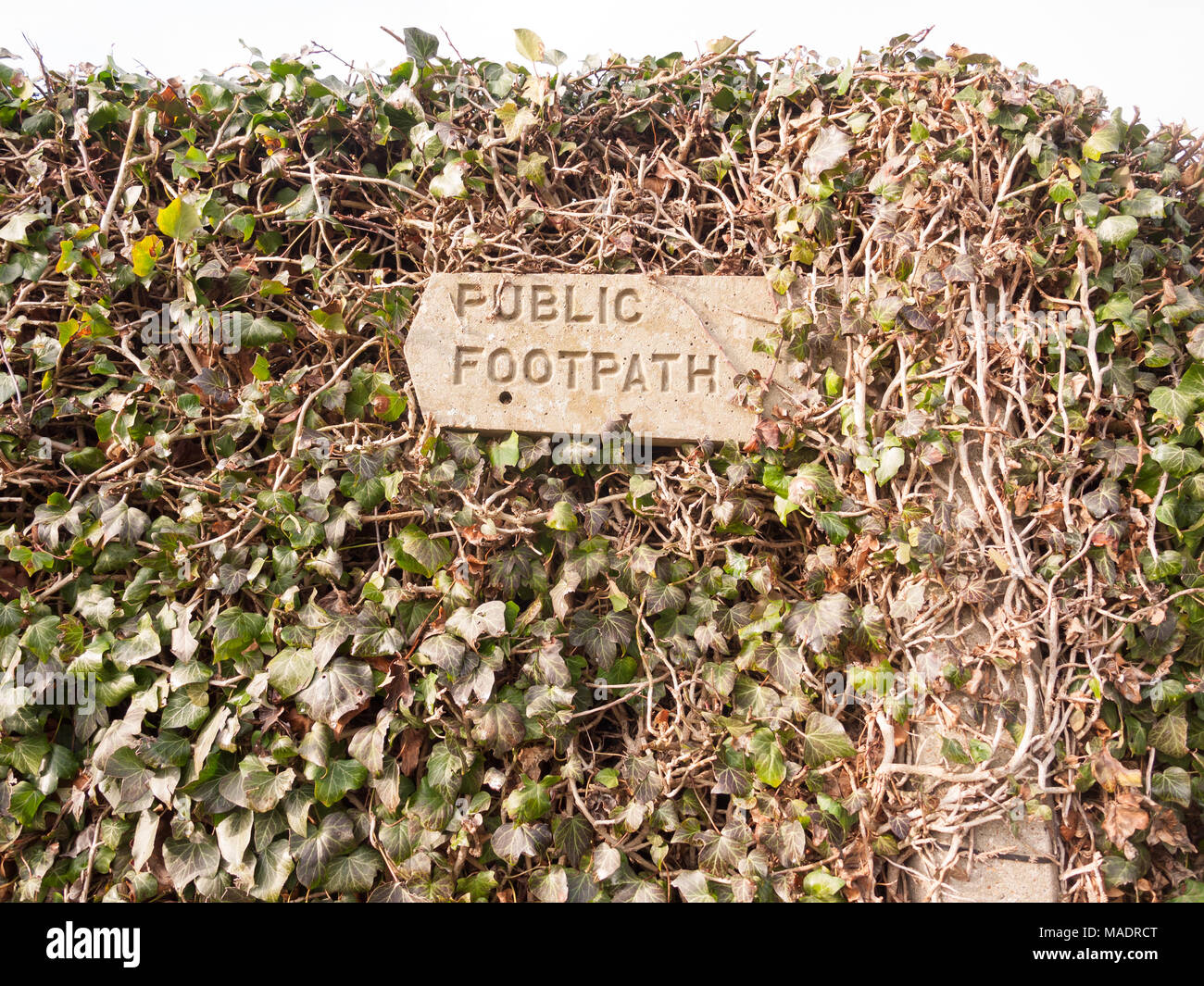 Footpath Direction Arrow High Resolution Stock Photography and Images ...