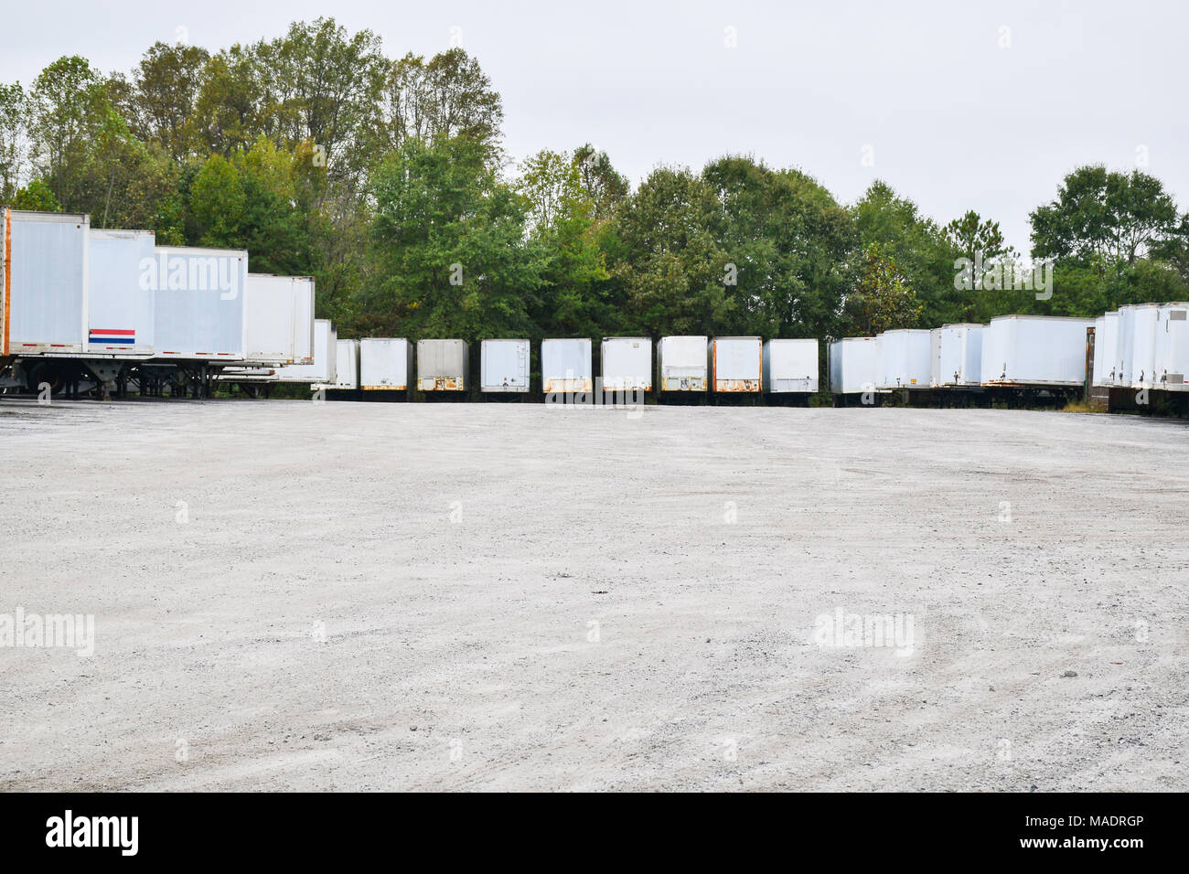 Semi trailers hi-res stock photography and images - Alamy