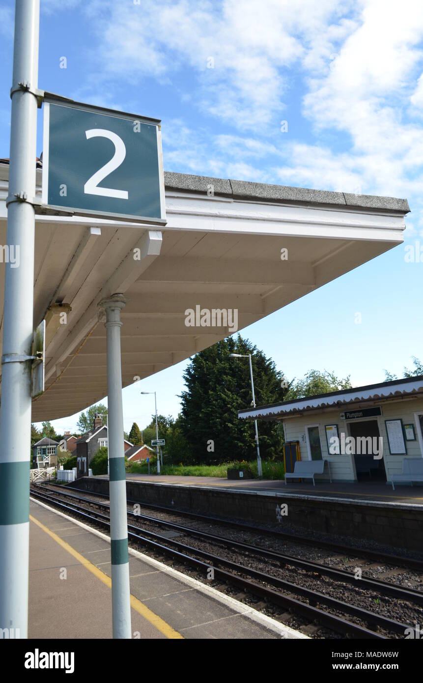 Plumpton railway station in Sussex, England Stock Photo - Alamy