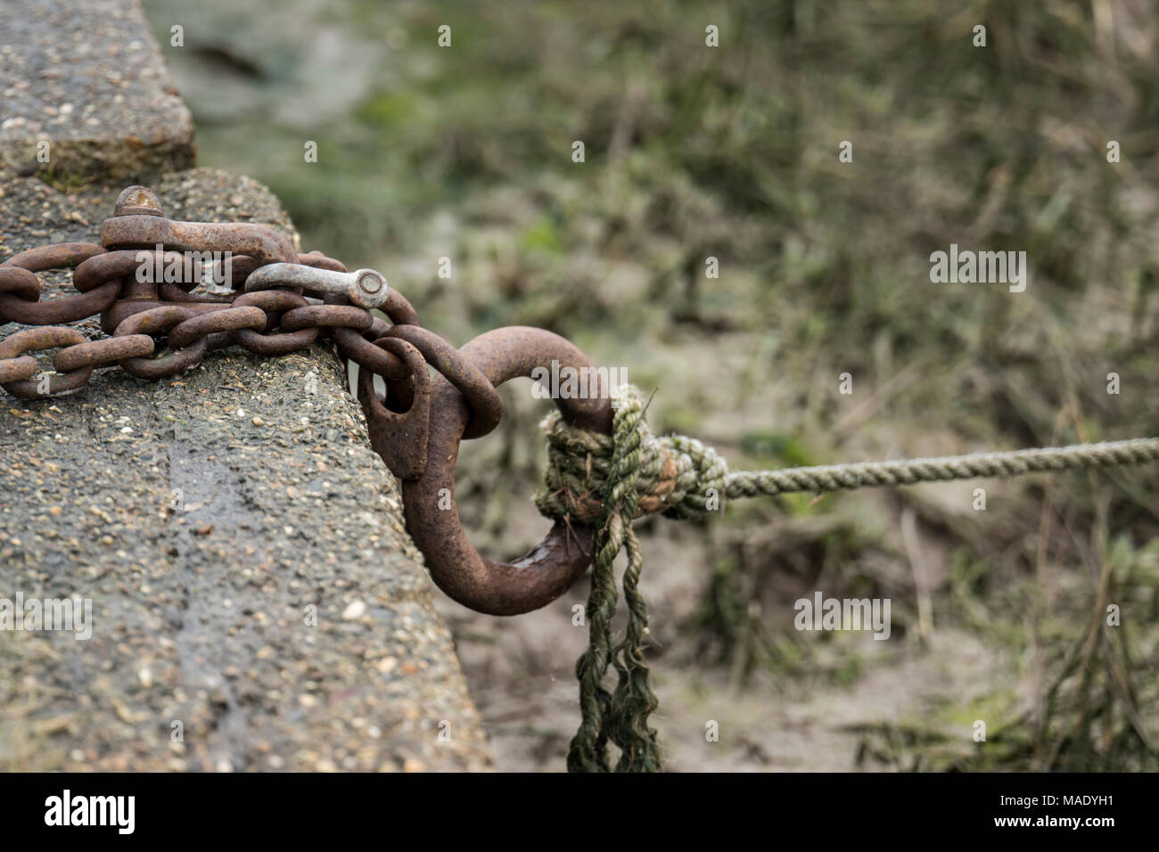 Tied with chains hi-res stock photography and images - Alamy