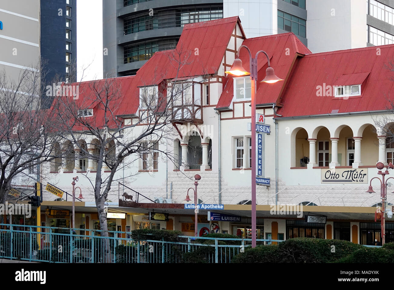 Namibia windhoek independence avenue hi-res stock photography and ...