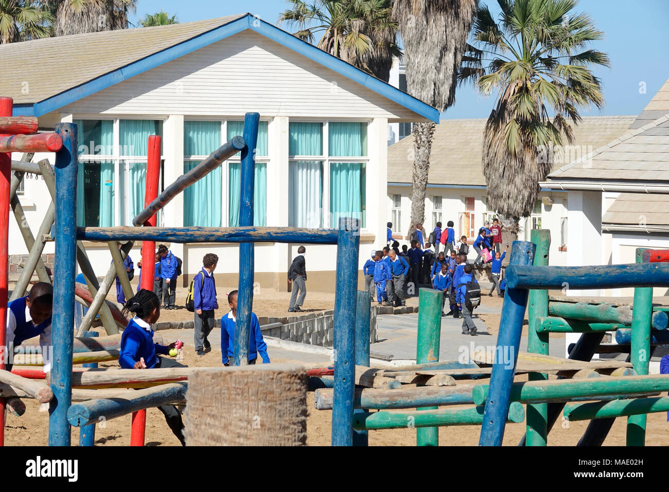 Namibia Swakopmund Namib Primary School Stock Photo - Alamy