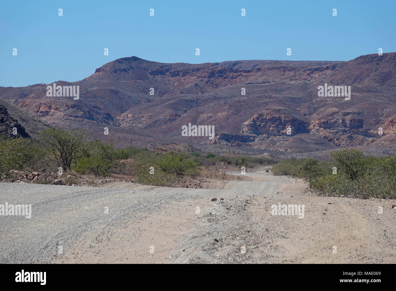 Namibia Franzfonnteim mountain Stock Photo - Alamy