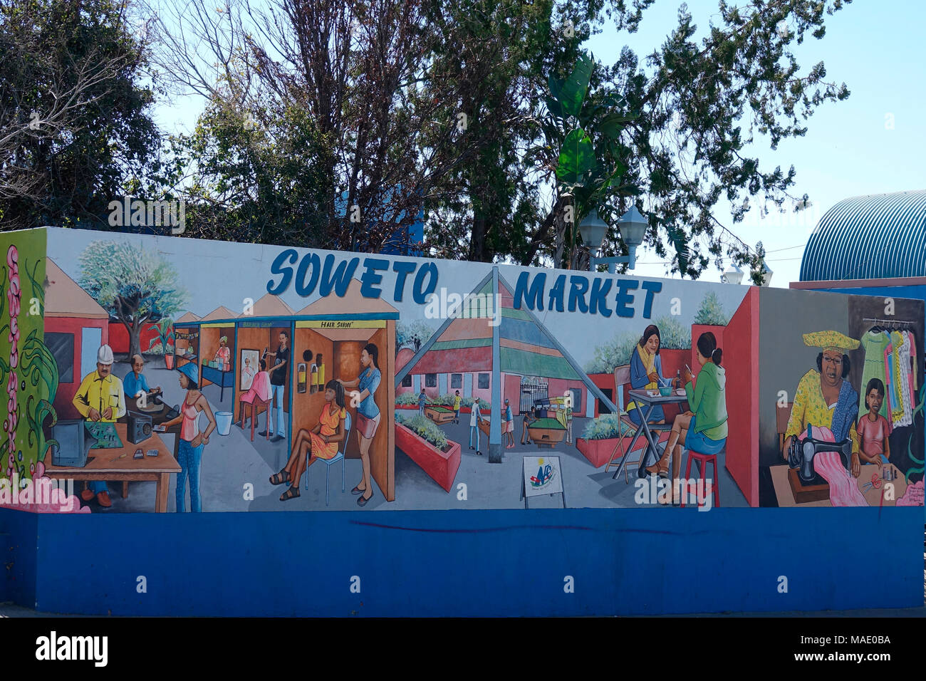 Namibia Windhoek Katutura Soweto Market Stock Photo - Alamy