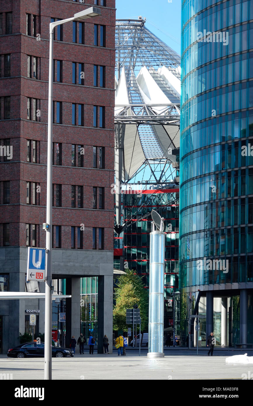 Berlin Potsdamer Square Stock Photo - Alamy