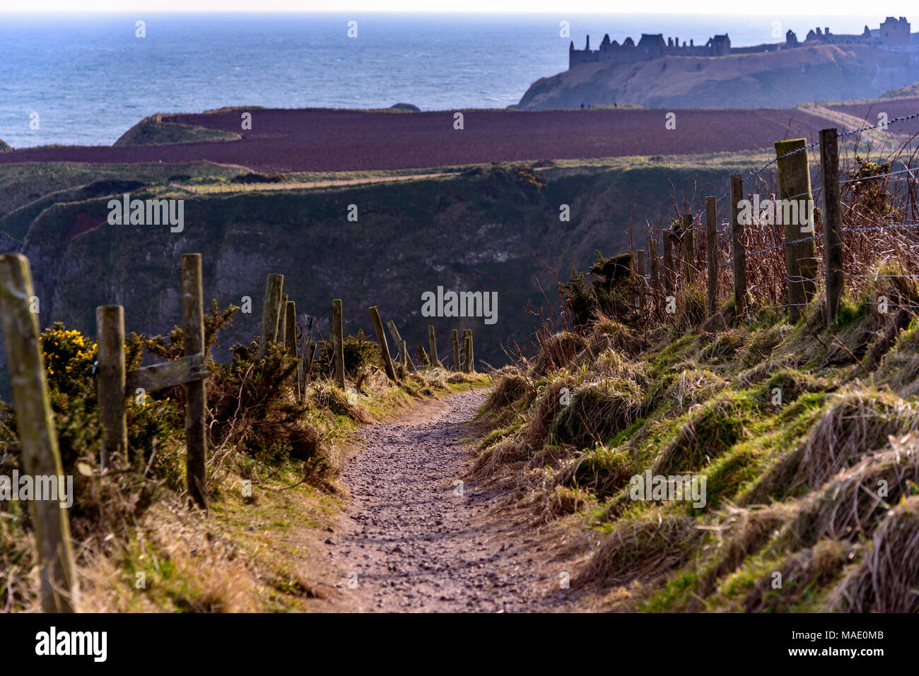 Ruins Of Dunnottar Castle High Resolution Stock Photography and Images ...