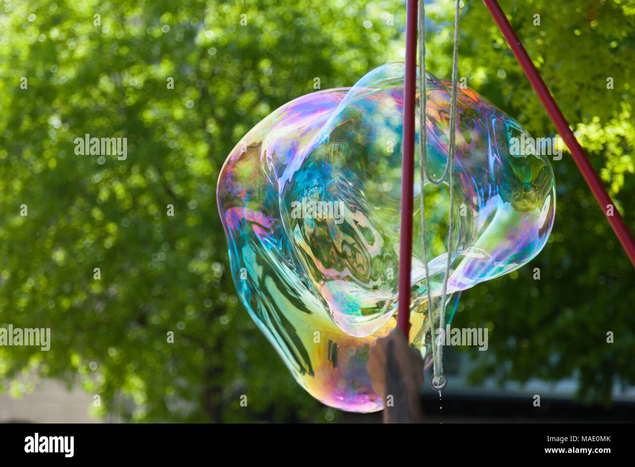 Colorful giant bubbles hi-res stock photography and images - Alamy
