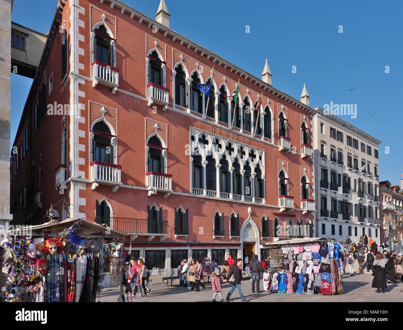 Hotel Danieli in Venice Stock Photo - Alamy