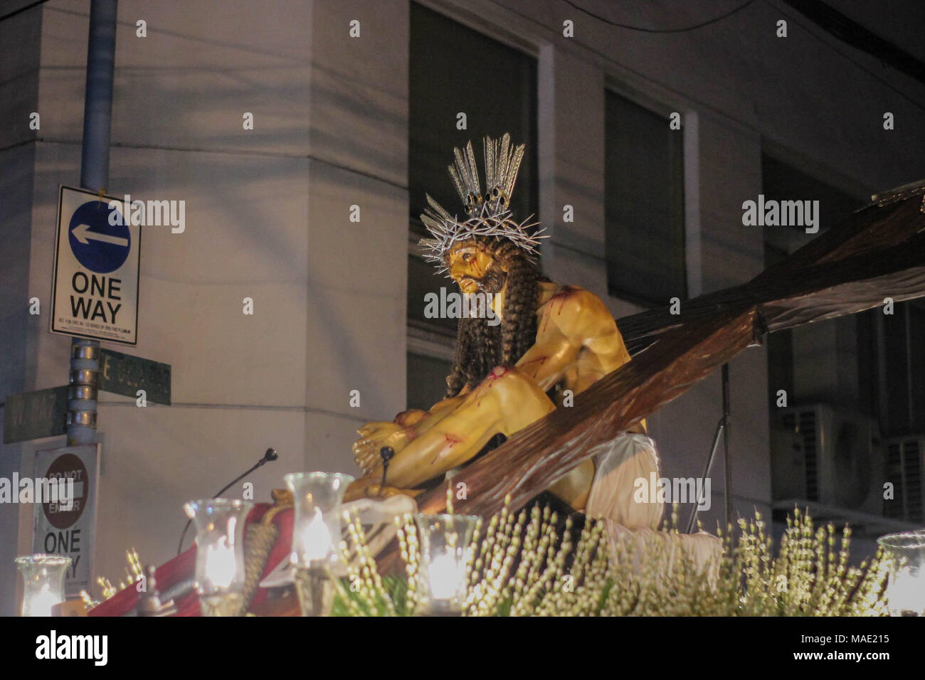 Philippines christians hi-res stock photography and images - Alamy