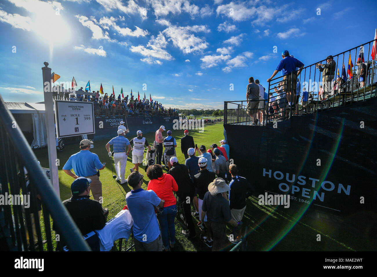 Humble, Texas, USA. 31st Mar, 2018. Phil Mickelson leads his 3rd round ...