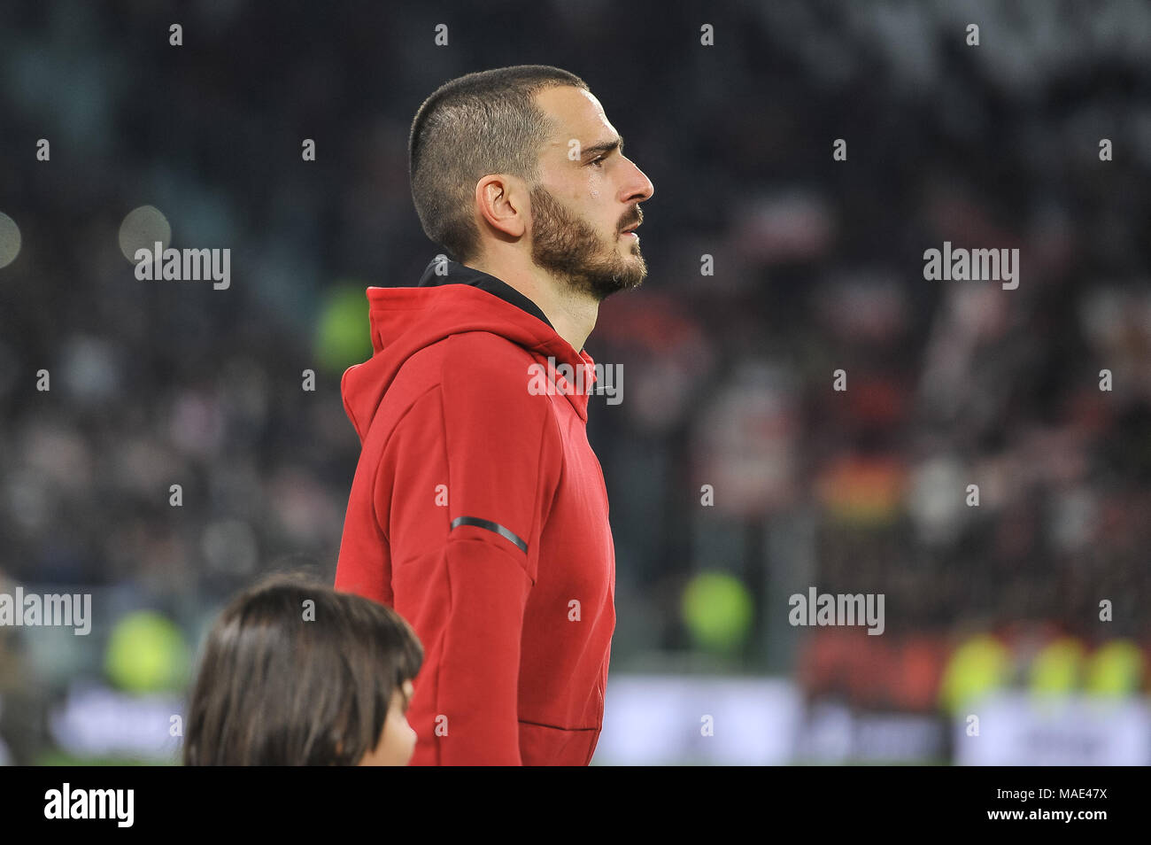 Leonardo Bonucci (AC Milan) during the Serie A football match between Juventus FC and AC Milan ...