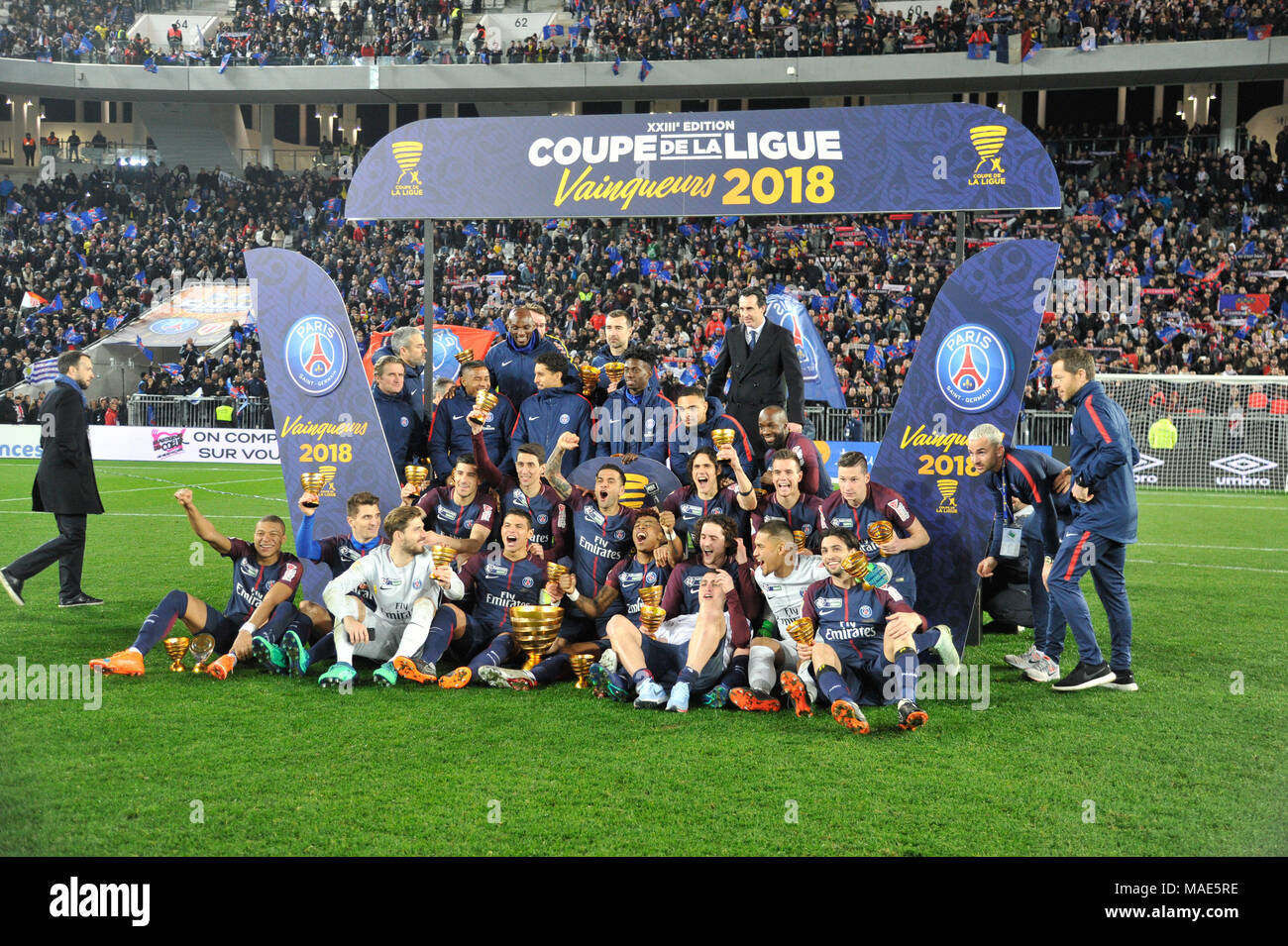 Matmut Atlantique Stadium, Bordeax, France. 31st Mar, 2018. French ...