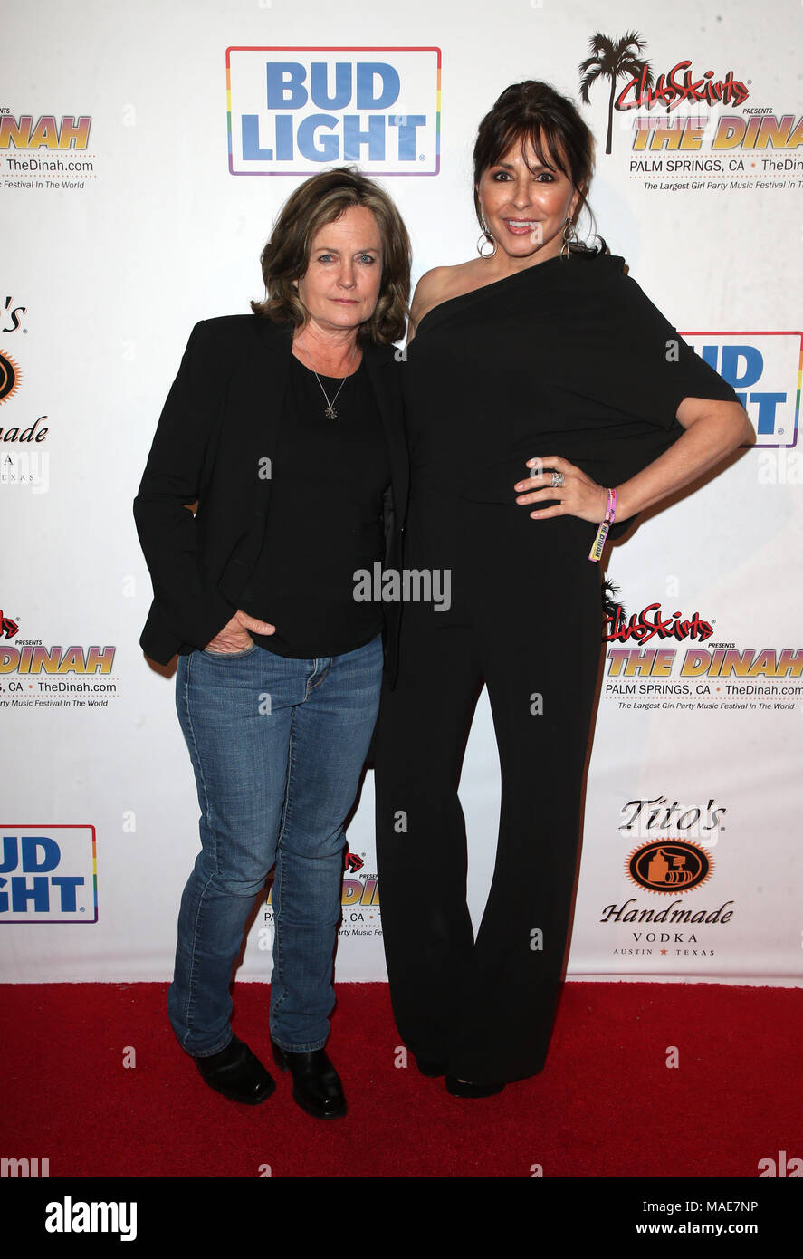 PALM SPRINGS, CA - MARCH 31: Mariah Hanson, Marina Rice Bader, at Club ...