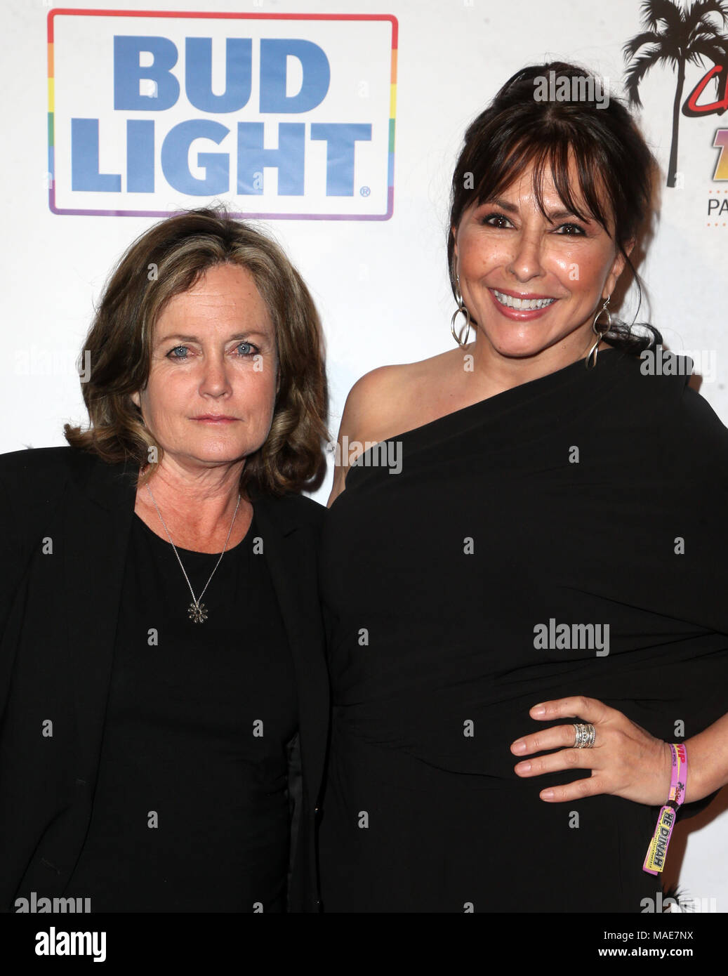 PALM SPRINGS, CA - MARCH 31: Mariah Hanson, Marina Rice Bader, at Club ...