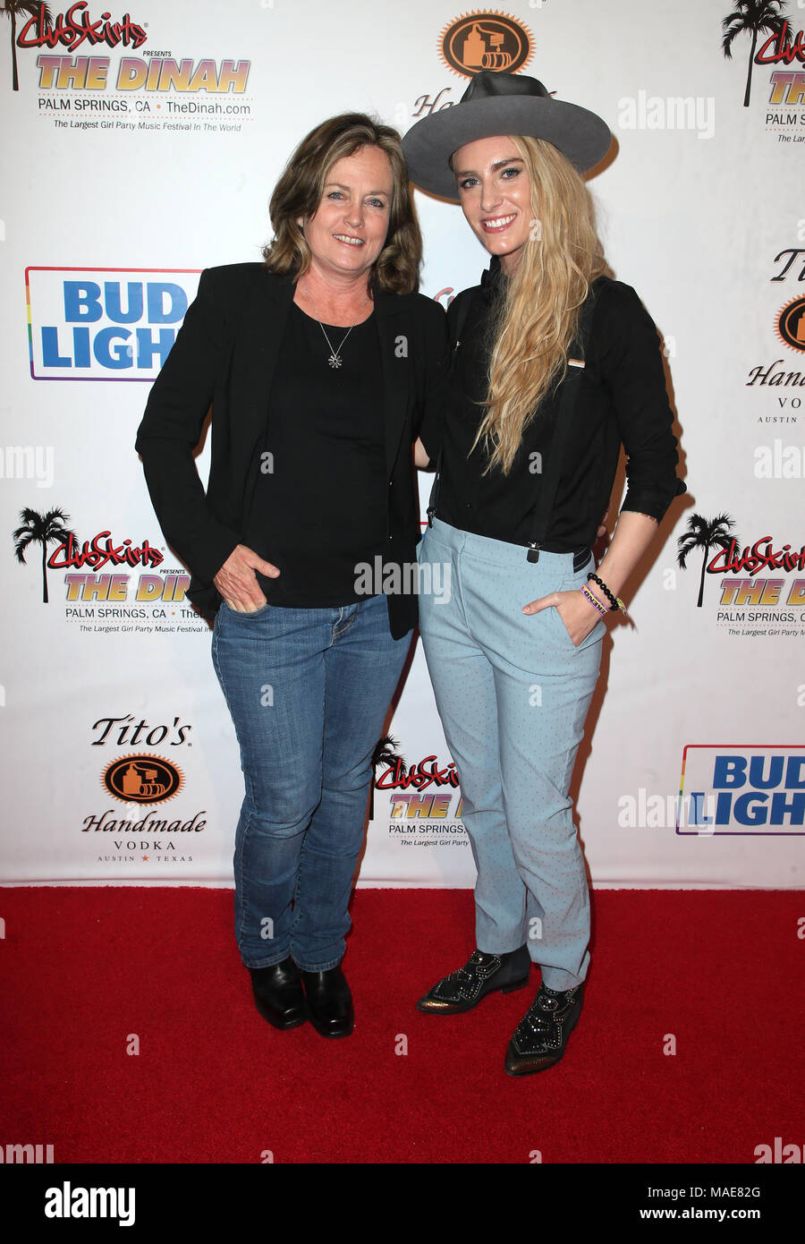 Palm Springs, Ca. 31st Mar, 2018. Mariah Hanson, Stephanie Rice, at ...