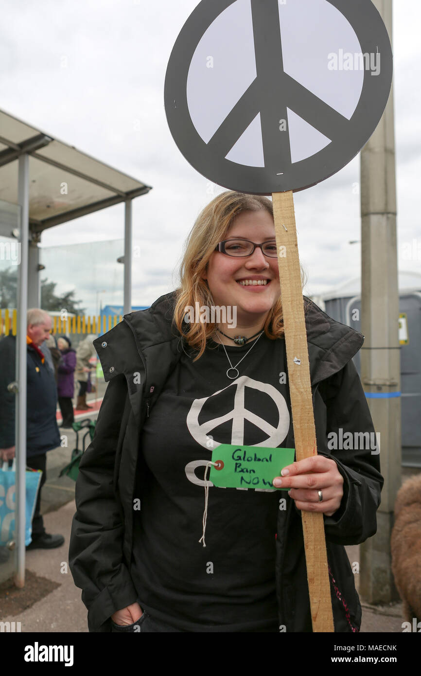 1st April, 2018. CND celebrate the 60th anniversary of the first ...