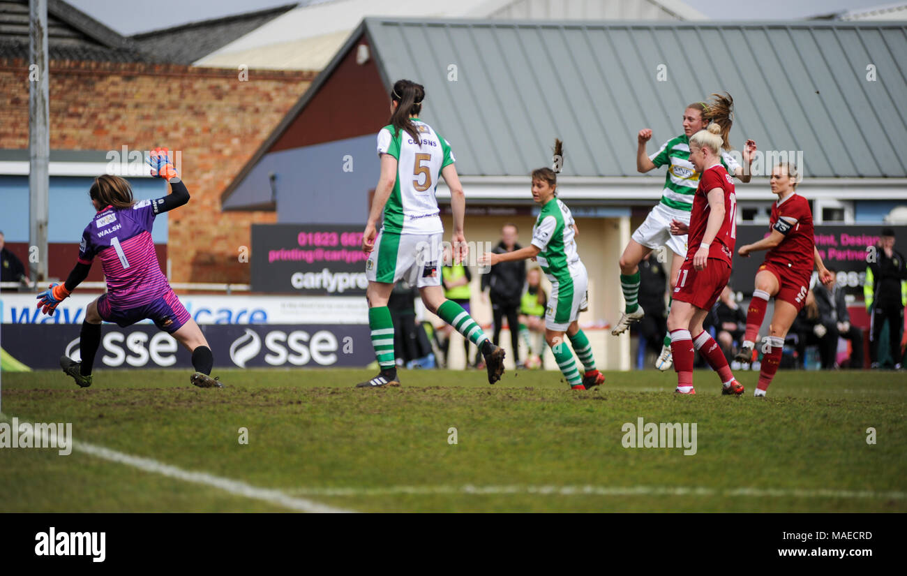 Gemma bonner liverpool goal hi-res stock photography and images - Alamy