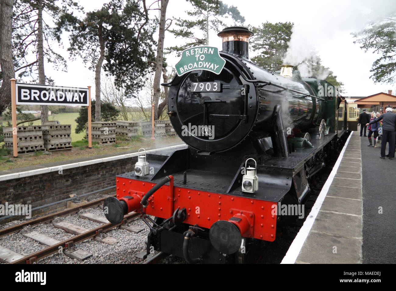 Broadway Station opens after 58 years Stock Photo - Alamy