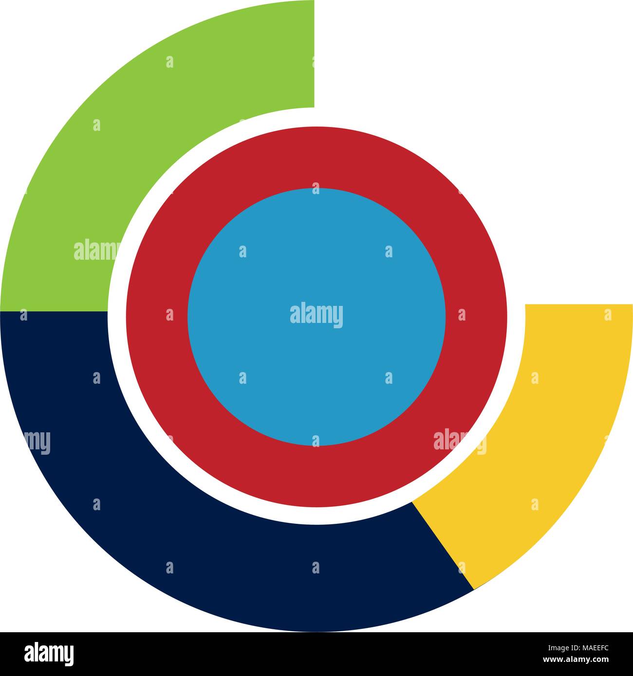 Circular statistical graphic hi-res stock photography and images - Alamy