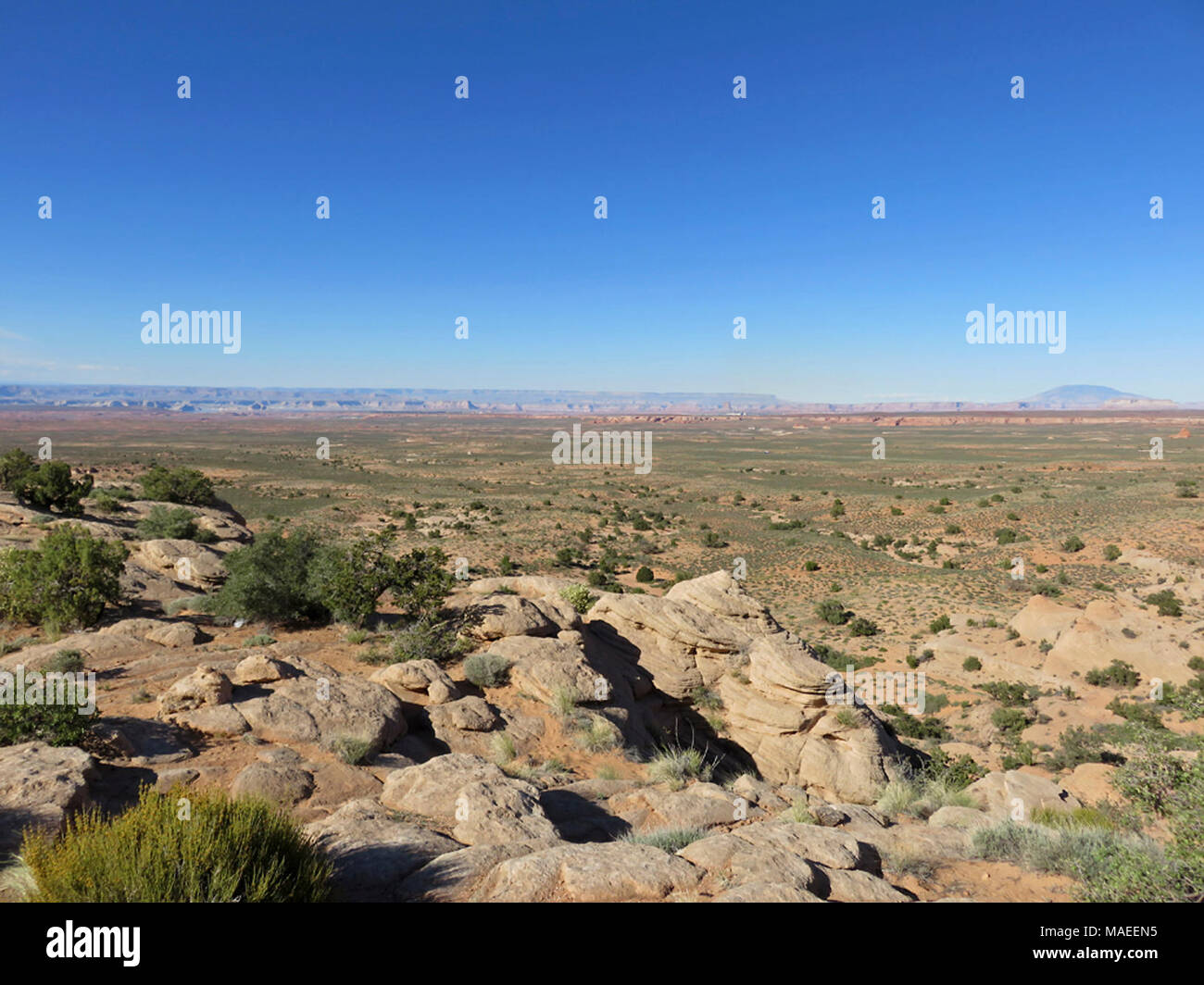 Navajo Land in AZ Stock Photo - Alamy