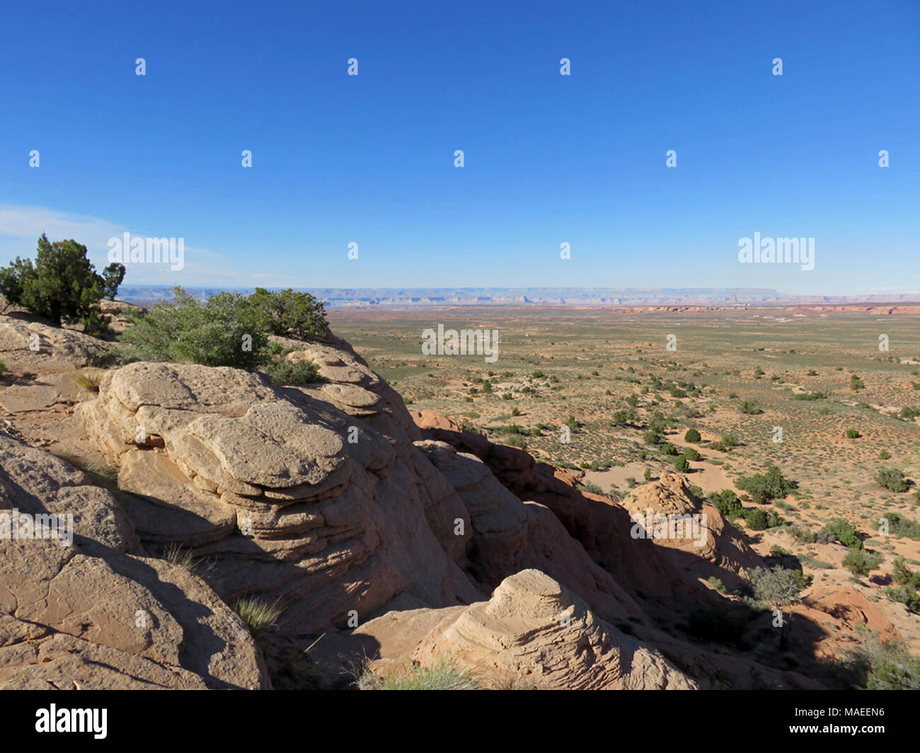 Navajo Land in AZ Stock Photo - Alamy