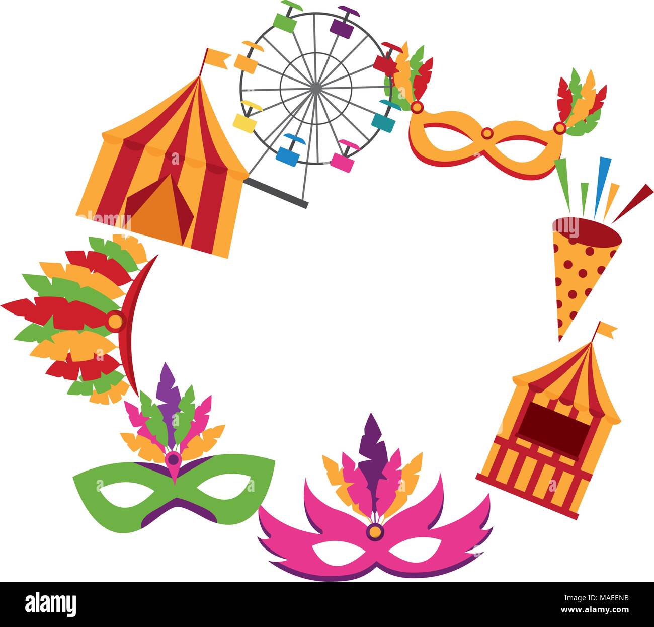 Carnival Border Clip Art