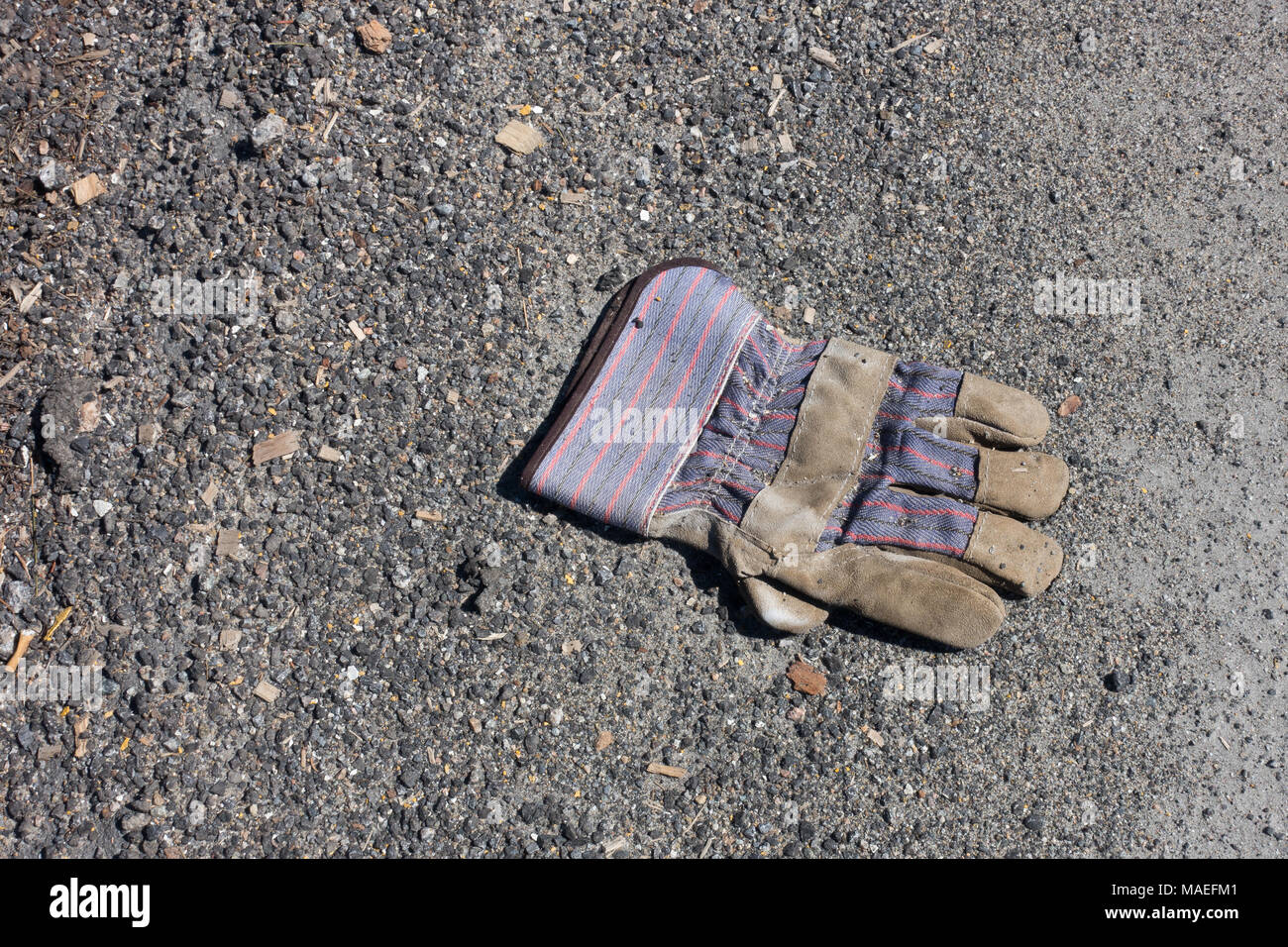Dropped glove hi-res stock photography and images - Alamy