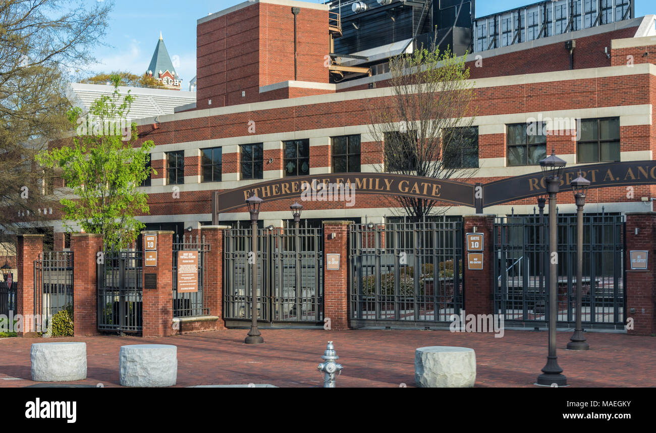 Georgia Tech's Bobby Dodd Stadium, home of the Georgia Tech Yellow ...