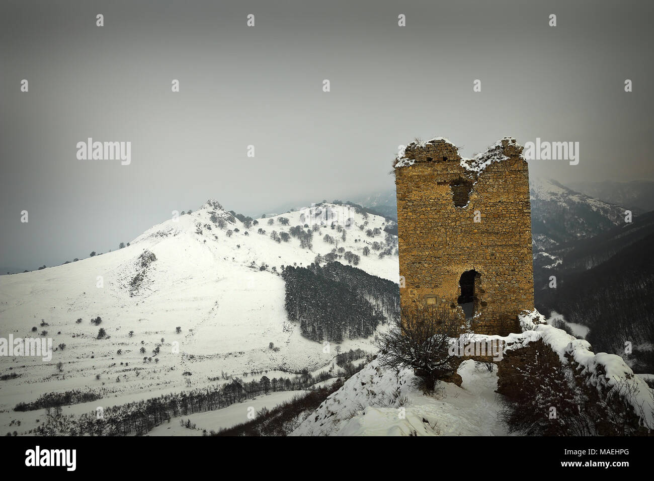 Coltesti fortress hi-res stock photography and images - Alamy