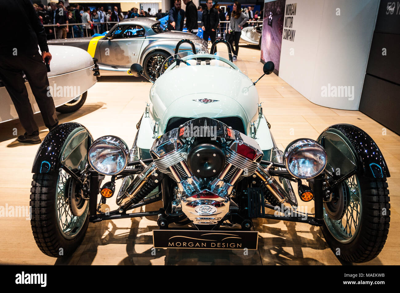 Switzerland, March 2018 - magnificent cars and hypercars on display at ...