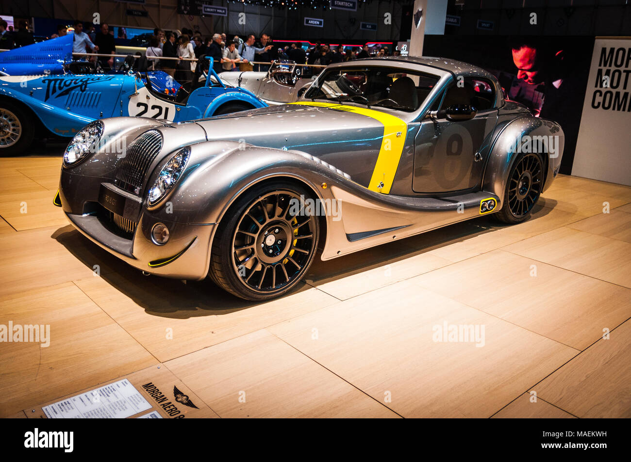 Switzerland, March 2018 - magnificent cars and hypercars on display at ...