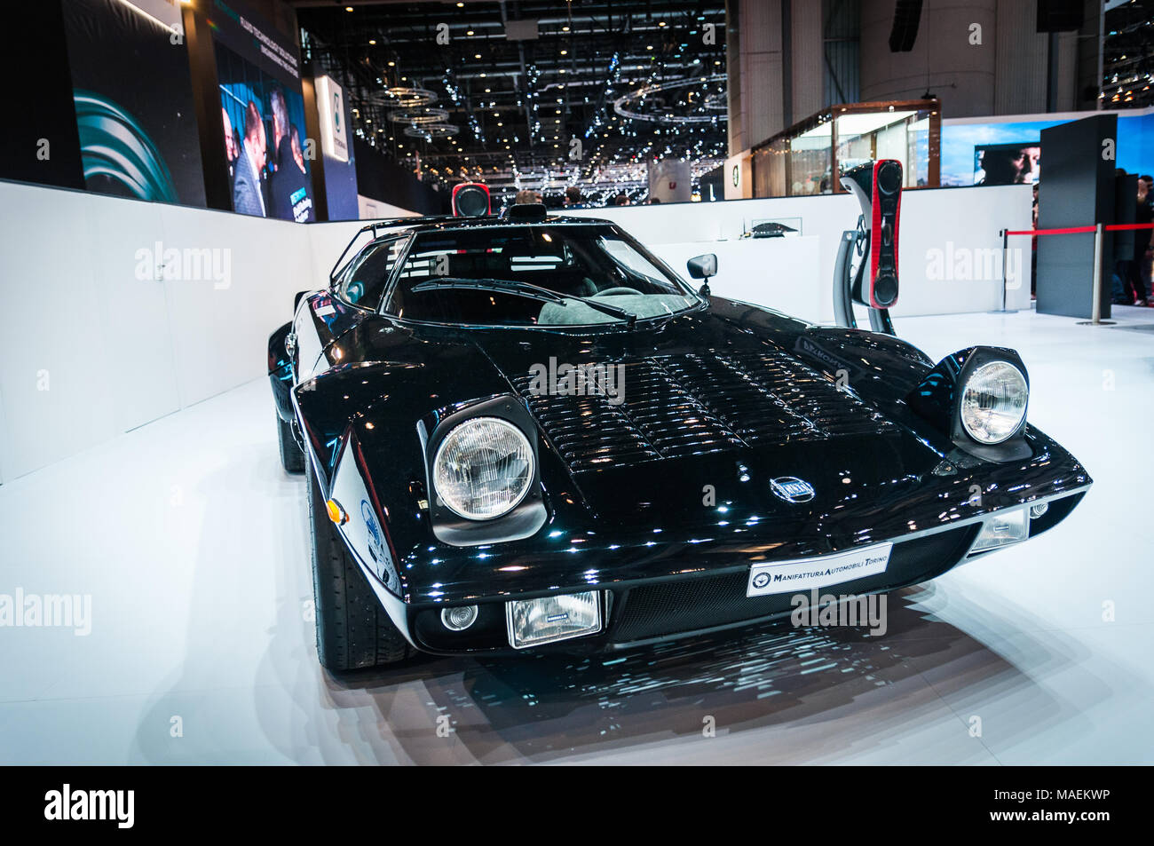 Switzerland, March 2018 - magnificent cars and hypercars on display at ...