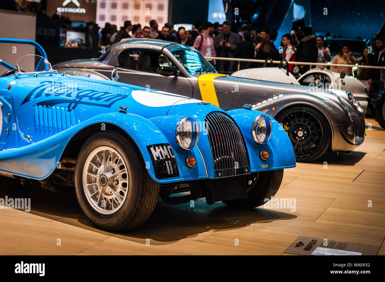 Switzerland, March 2018 - magnificent cars and hypercars on display at ...