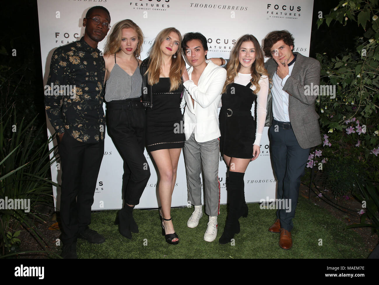 Premiere of Focus Features' 'Thoroughbreds' at Sunset Marquis Hotel ...