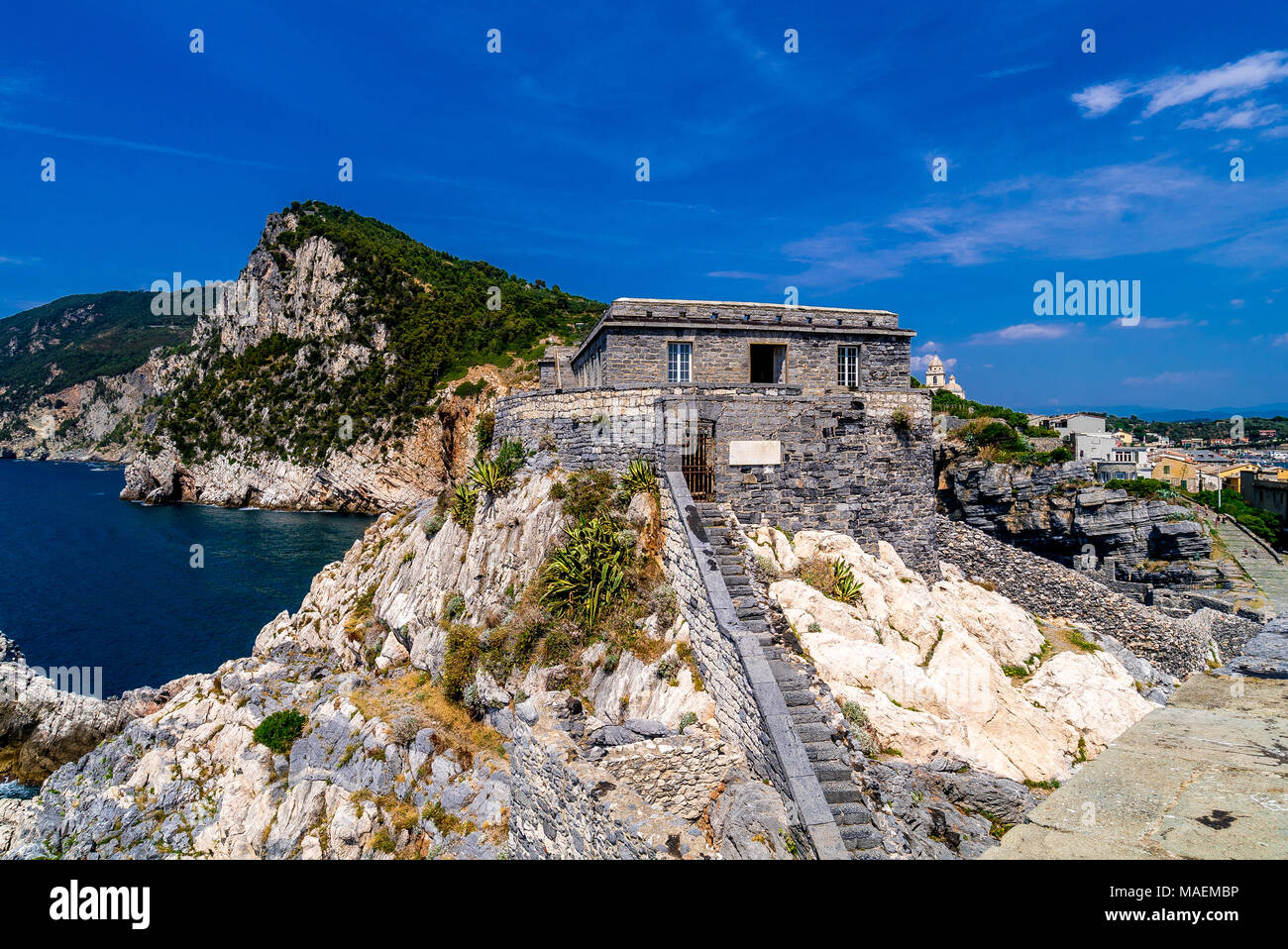 Castello Doria, an imposing clifftop fortress with views of the Gulf of ...