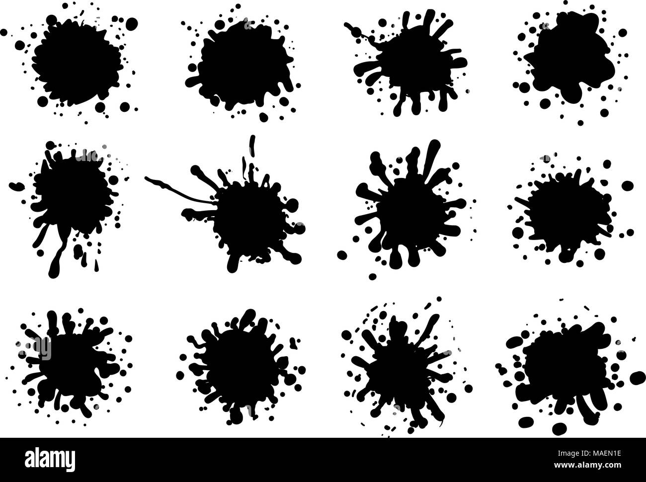 Ink splatter hi-res stock photography and images - Alamy