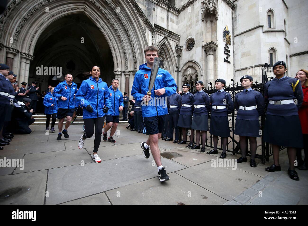 One of the youngest serving members of the RAF, Aircraftsman Adam Wood ...