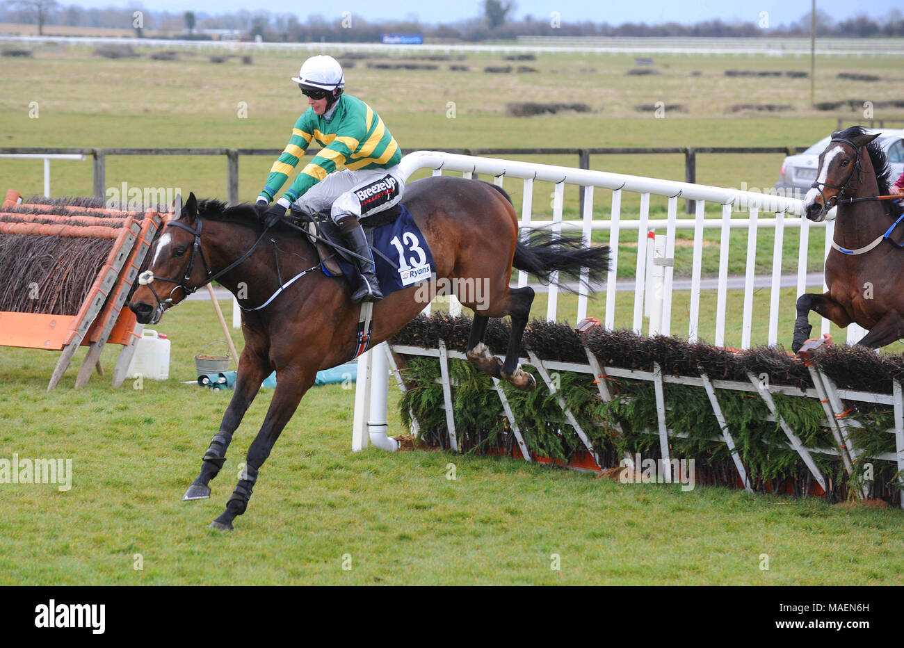 Jj slevin clears last hurdle hi-res stock photography and images - Alamy