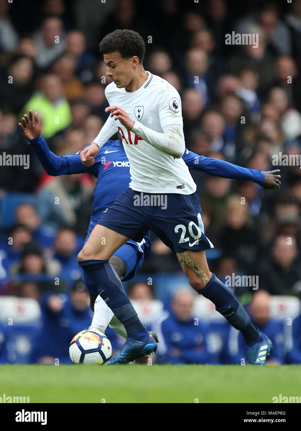 Tottenham Hotspur's Dele Alli in action during the Premier League match ...