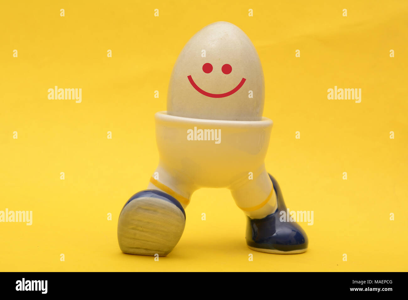 Easter Eag happy and walking with a smile on face Stock Photo - Alamy