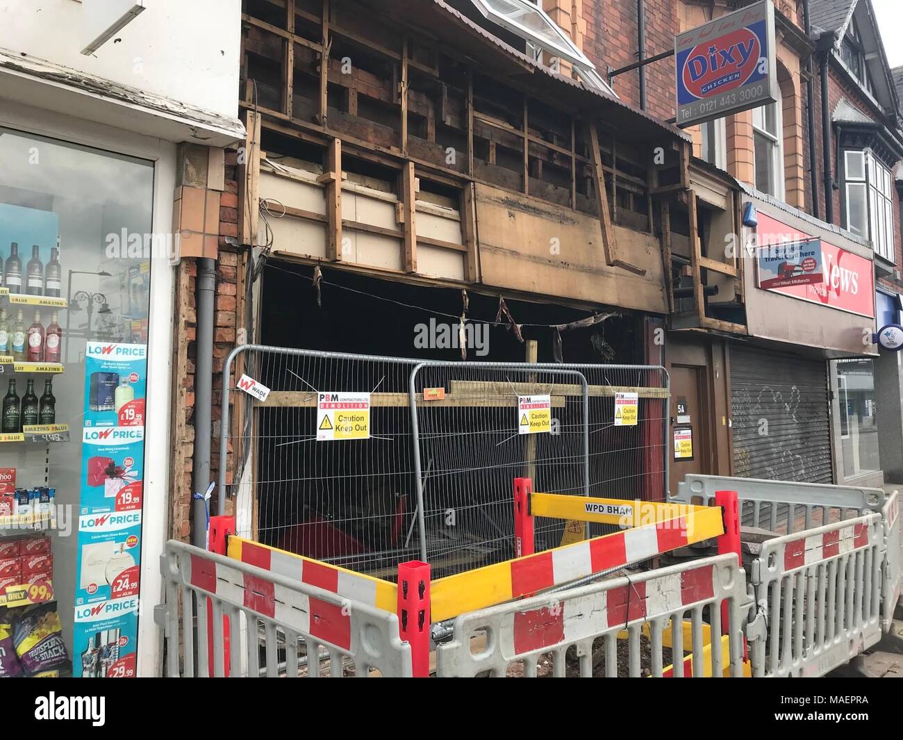 Reppic fire birmingham hi-res stock photography and images - Alamy