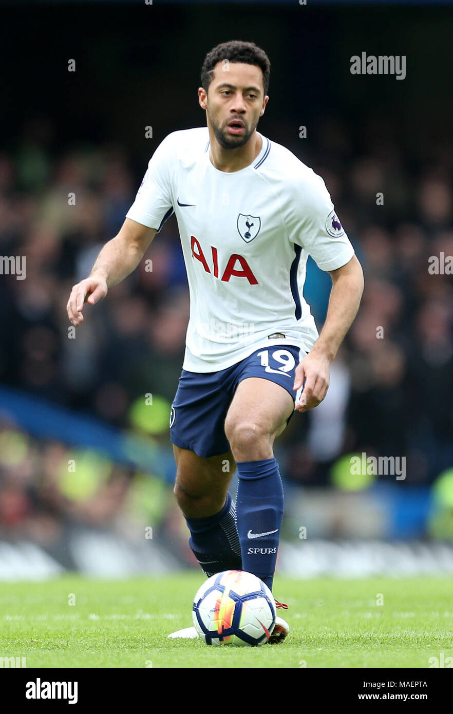 Tottenham Hotspur's Mousa Dembele during the Premier League match at ...