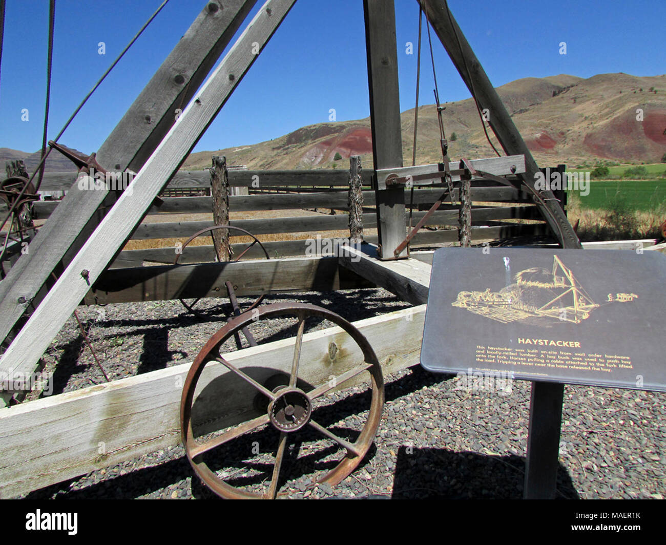 James Cant Ranch at John Day Fossil Beds NM in Stock Photo - Alamy