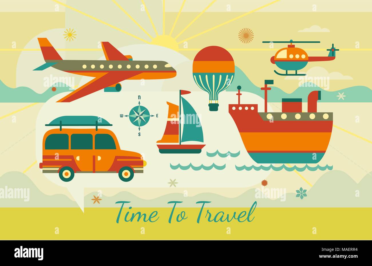 Time vessel Stock Vector Images - Alamy