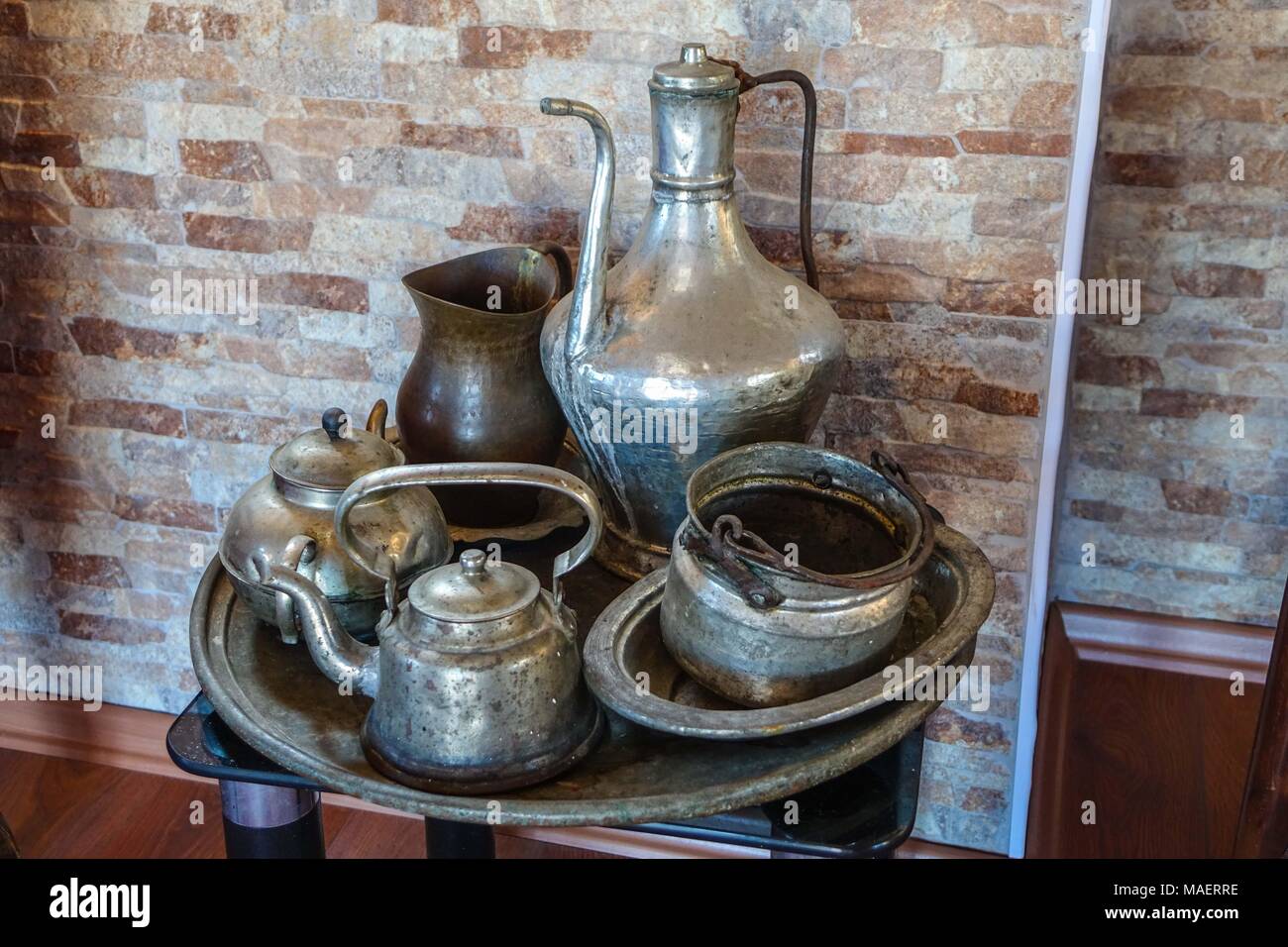 Aluminium kettle hi-res stock photography and images - Alamy