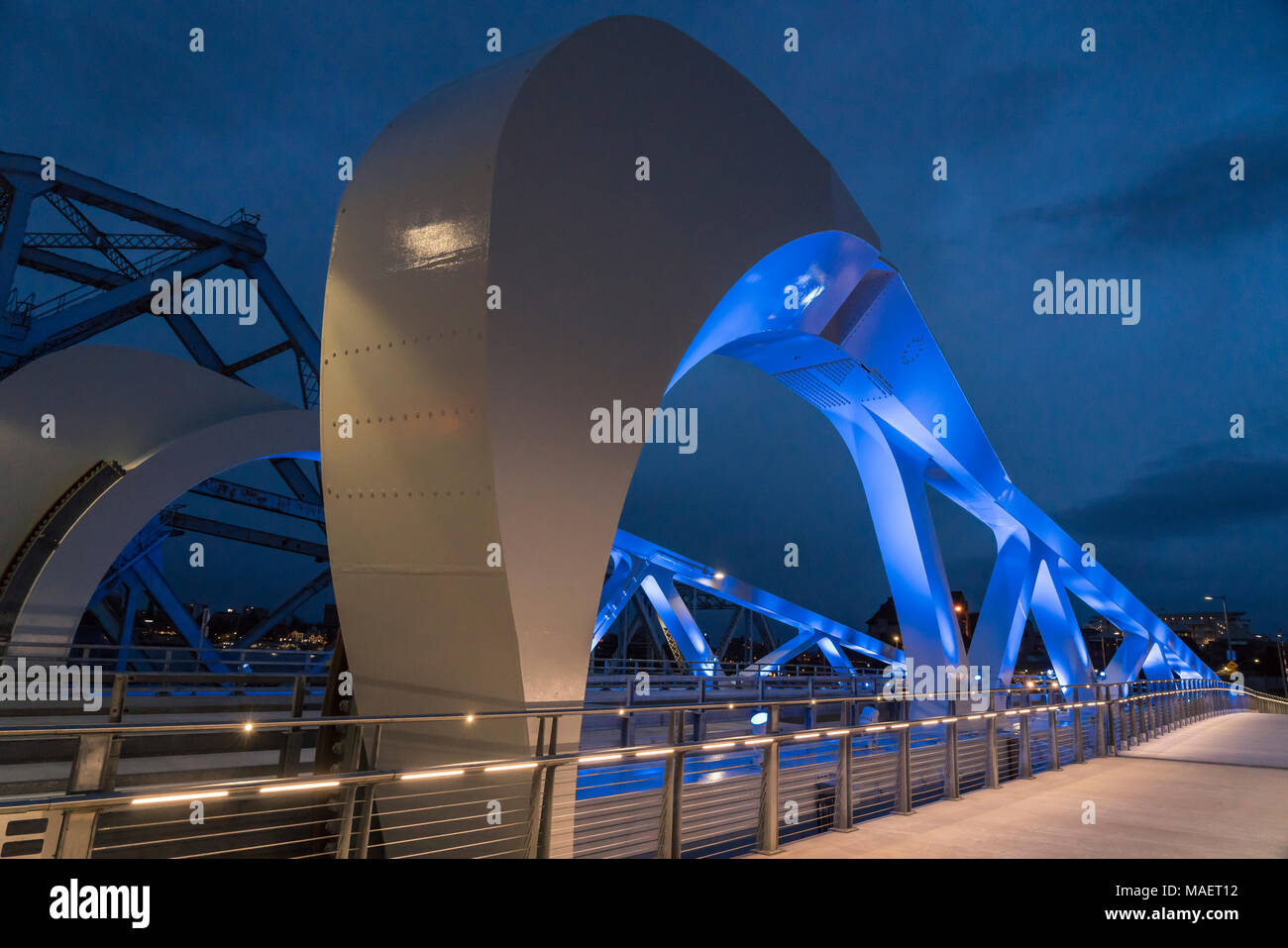 The new Johnson Street Bridge in Victoria, British Columbia, Canada ...