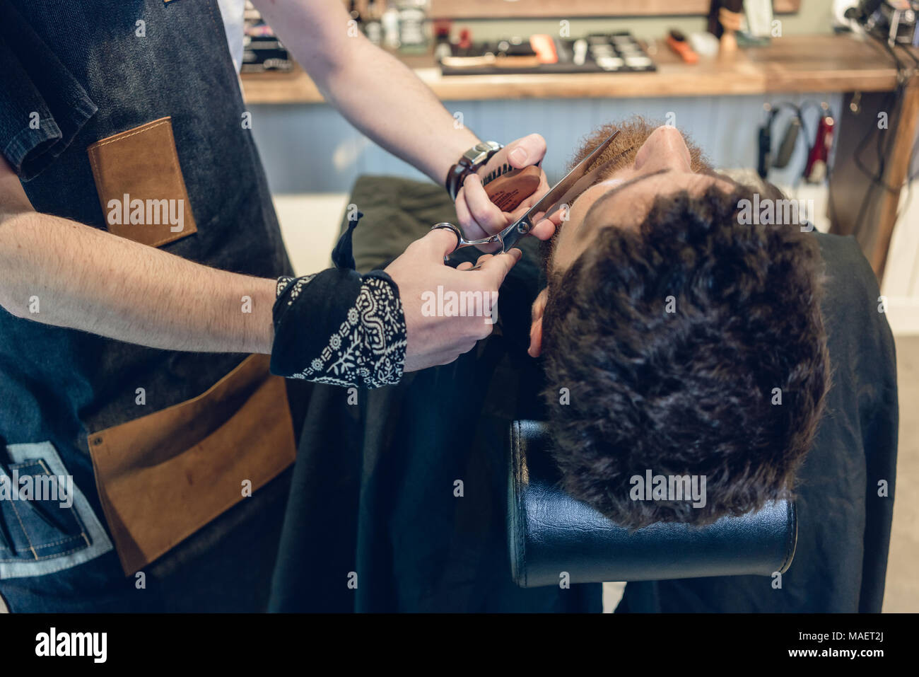 Barber trend hi-res stock photography and images - Alamy