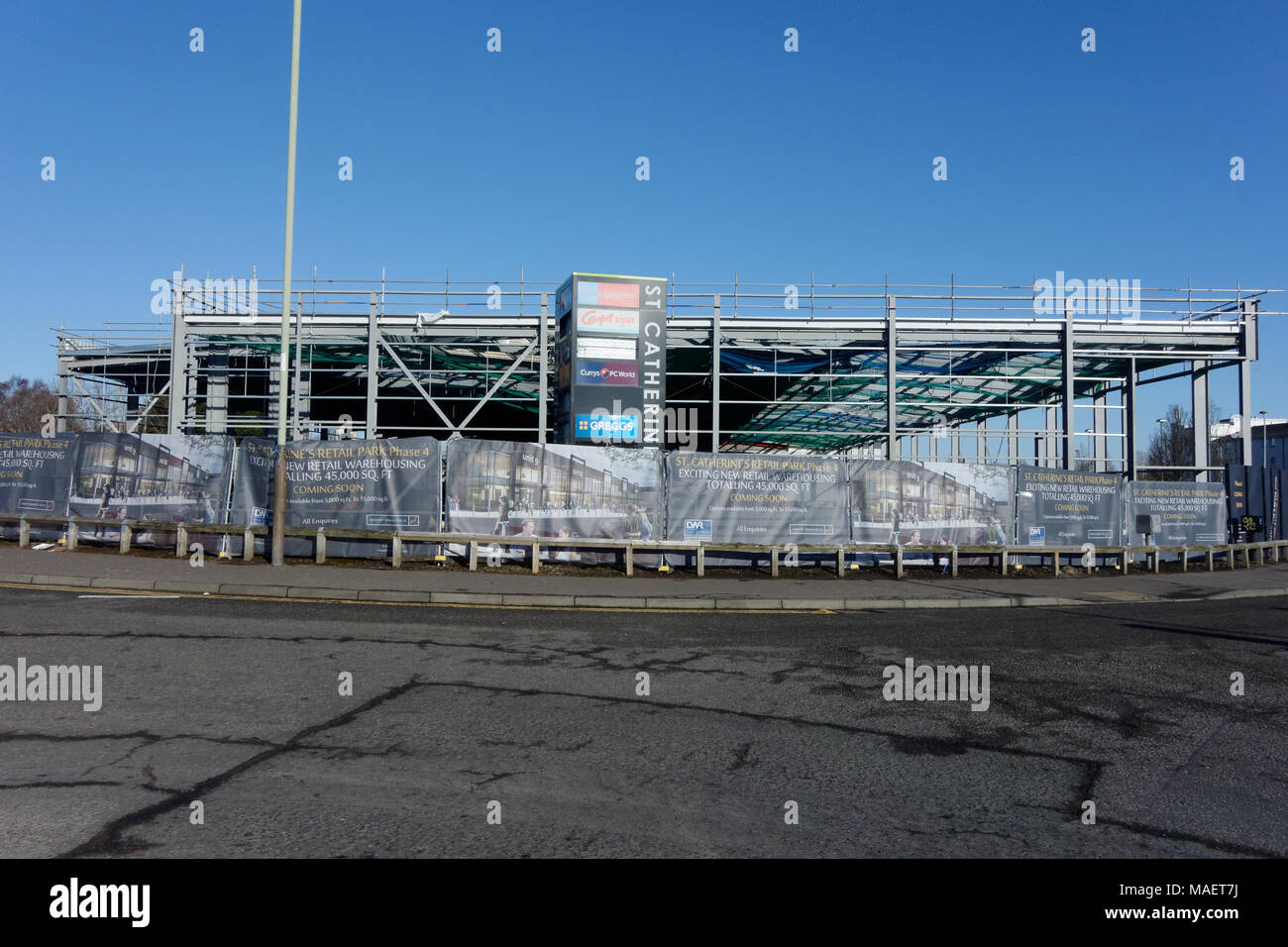 St catherines retail park perth hi-res stock photography and images - Alamy